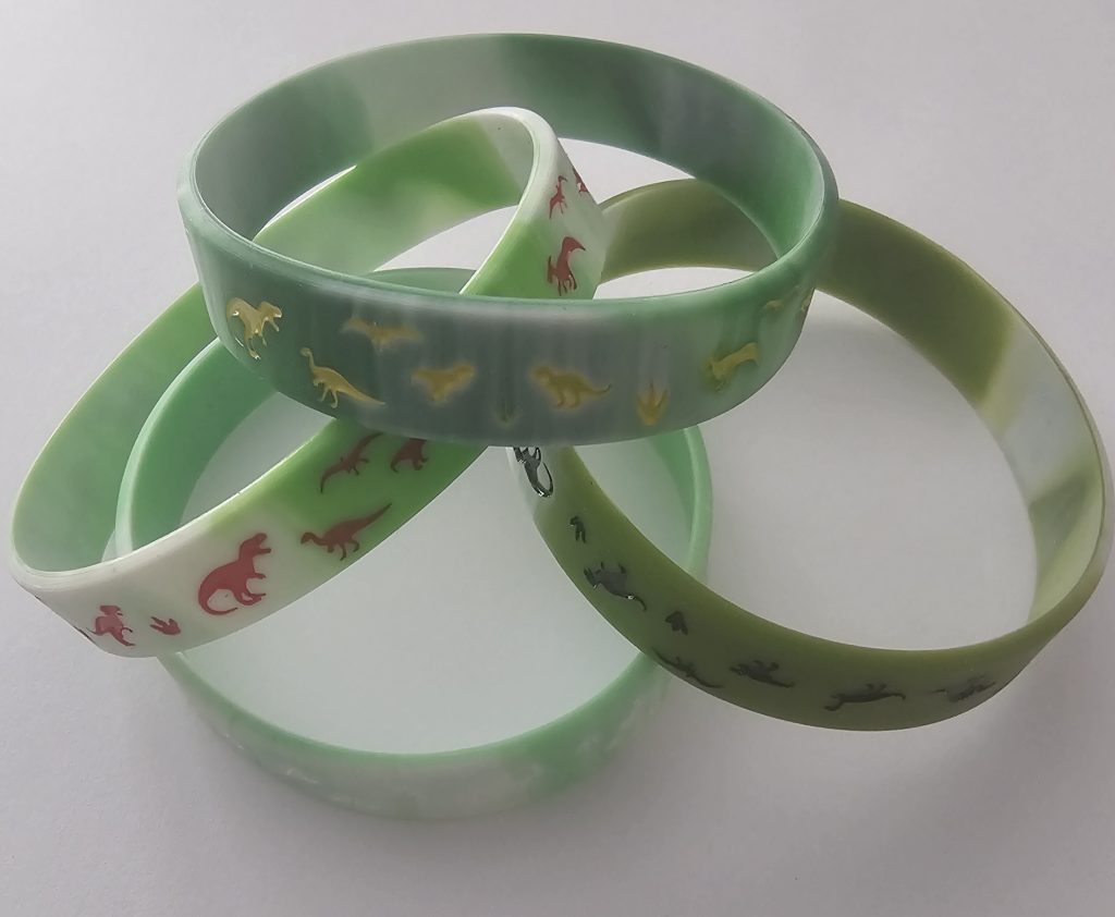 Dinosaur Silicone Bracelets – Collaborative Summer Library Program Store