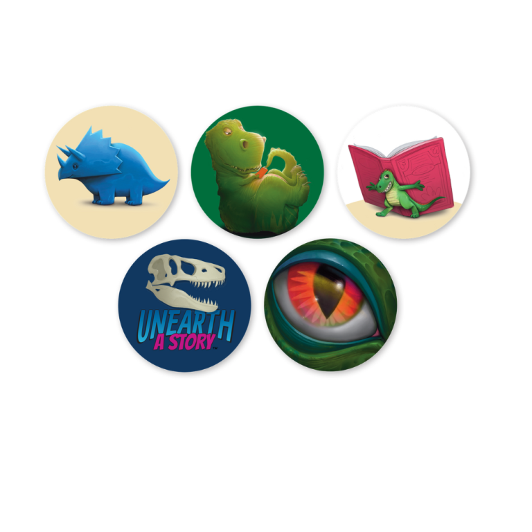Unearth a Story ™ Large Stickers – Collaborative Summer Library Program ...