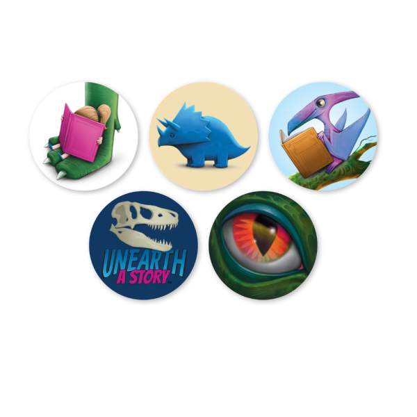 Unearth a Story ™ Mini Stickers – Collaborative Summer Library Program ...
